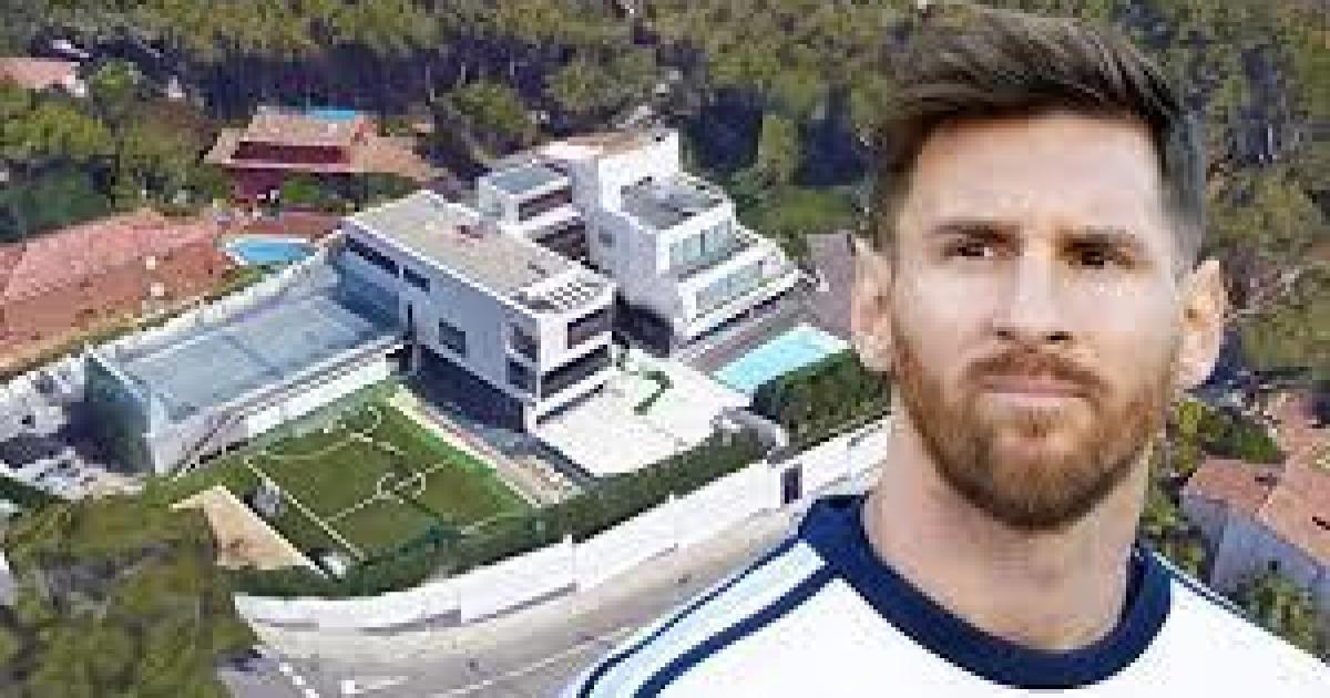See the stunning mansion of Lionel Messi in Castelldefels
