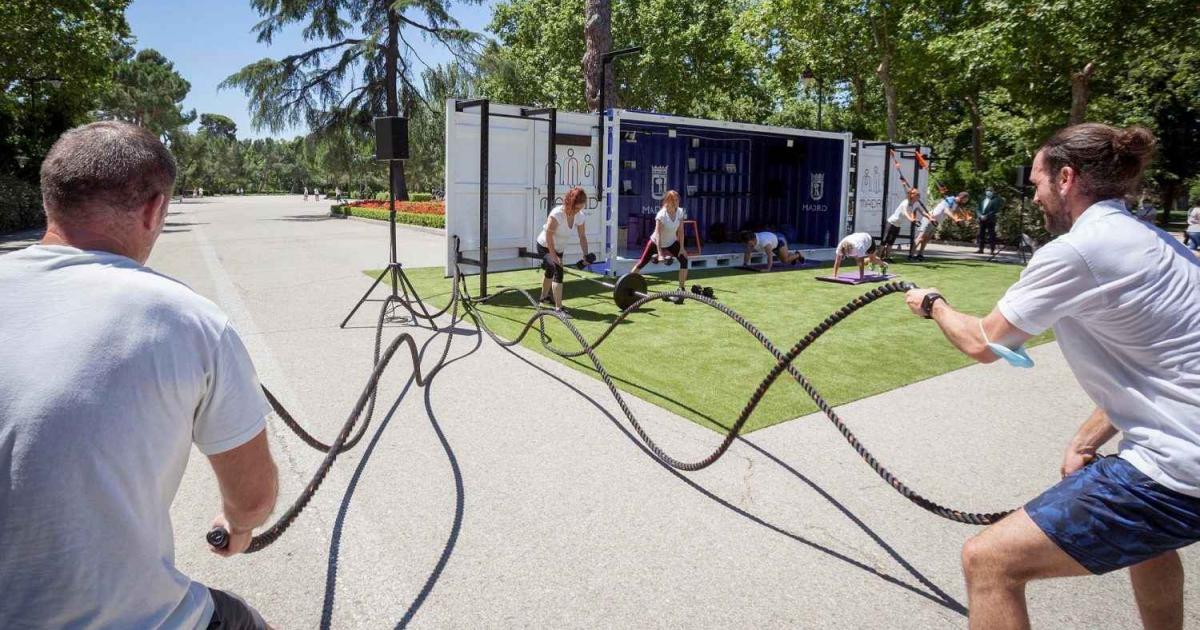 Madrid brings back and expands its ‘cube gym’ concept | TheMayor.EU