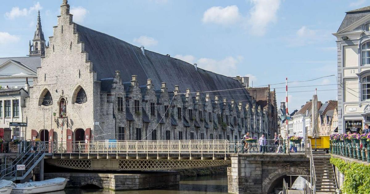 This medieval gem in Ghent will become public bike parking lot ...