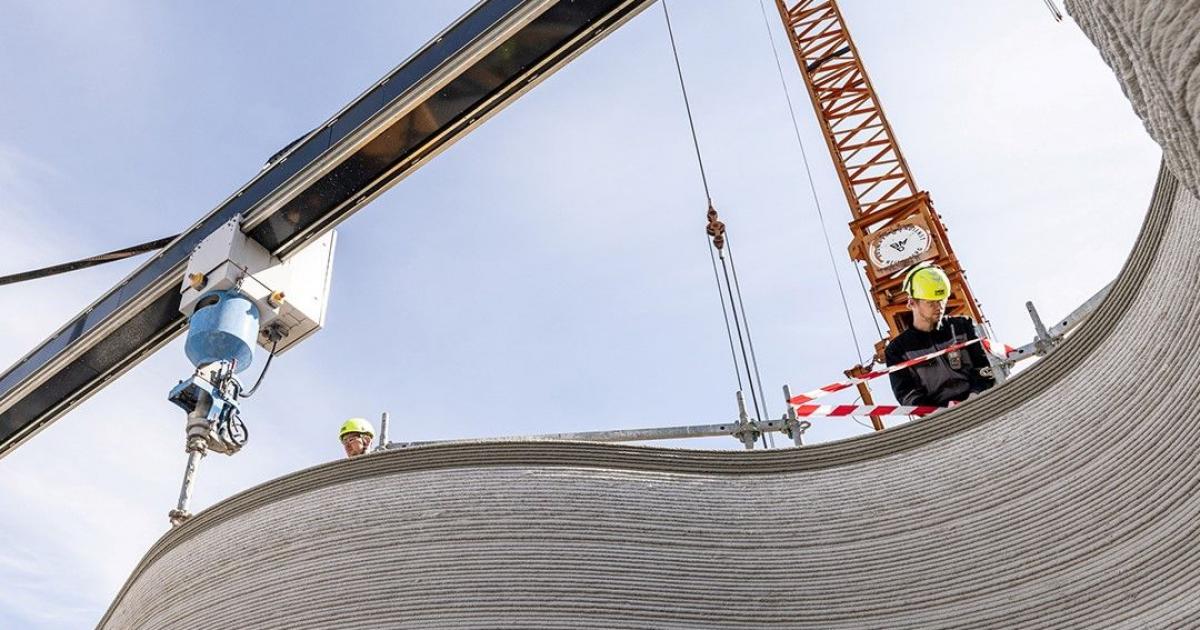 Europe’s largest 3D-printed building will take only 140 hours to create ...