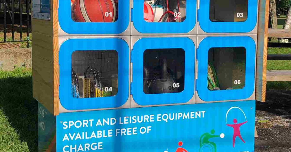 Dublin makes practicing sports easy with free shared equipment ...