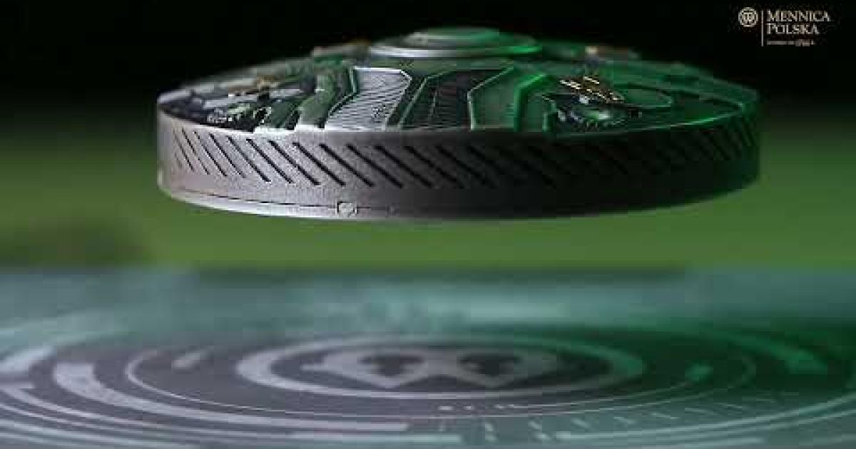 This European mint created world’s first flying coin | TheMayor.EU