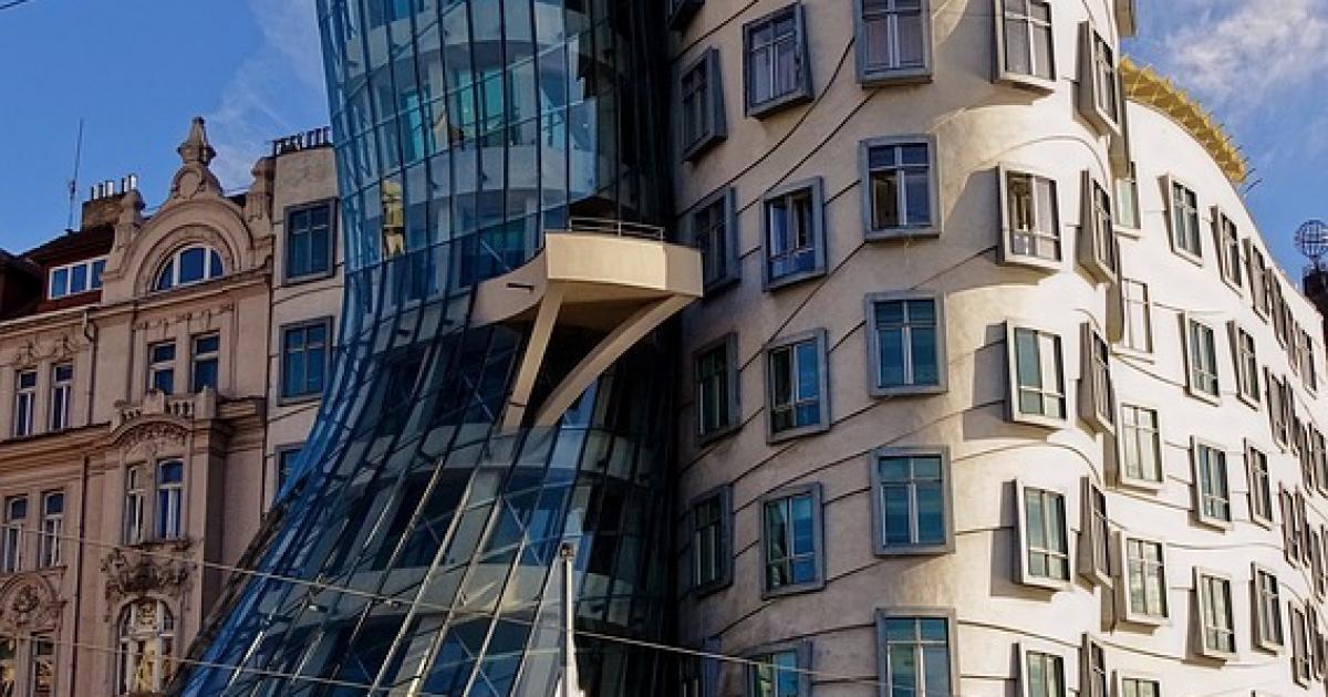 The Dancing House - one of the most valuable postmodern buildings in Prague