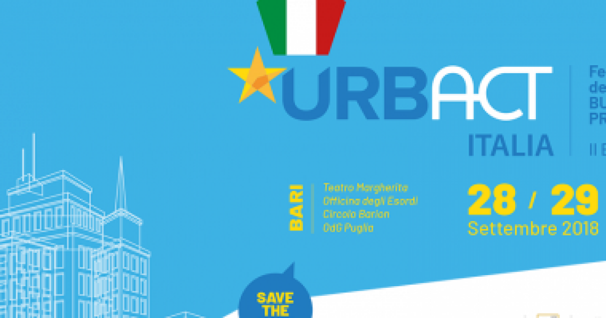 Come to the URBACT Good Practices Festival in Bari on 28-29 September