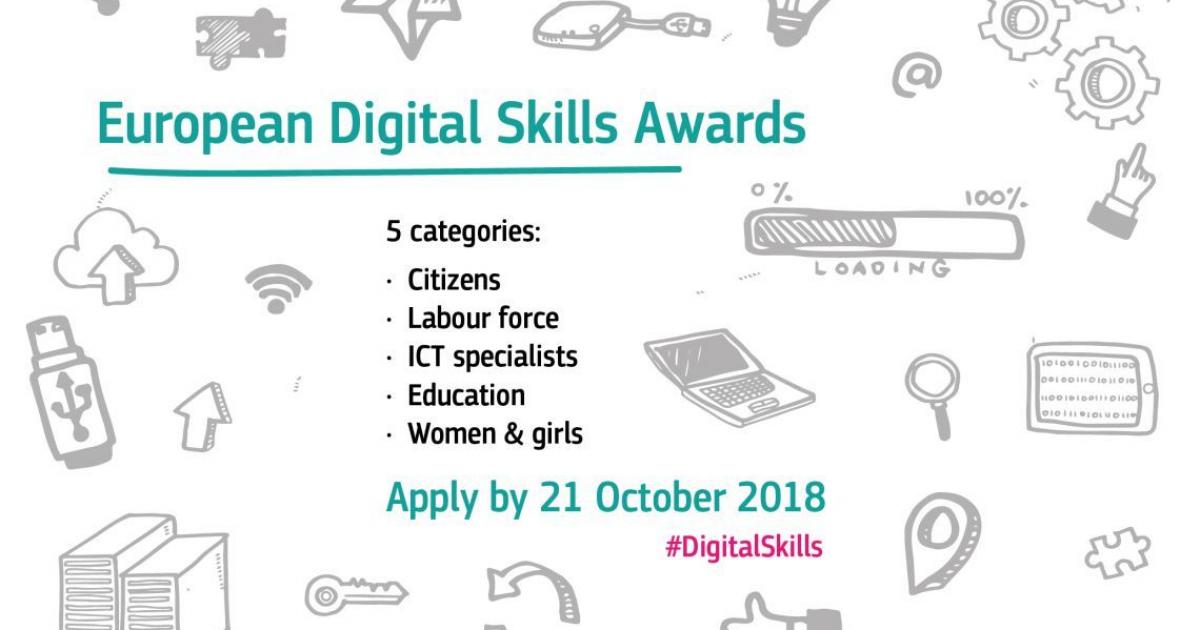 The third edition of the European Digital Skills Award has just started