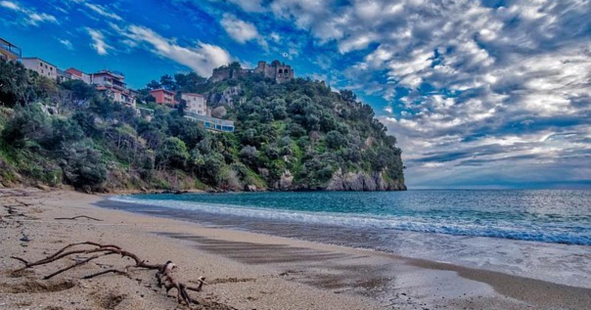 Visit Agia Triada – the unique guitar-shaped island in Greece