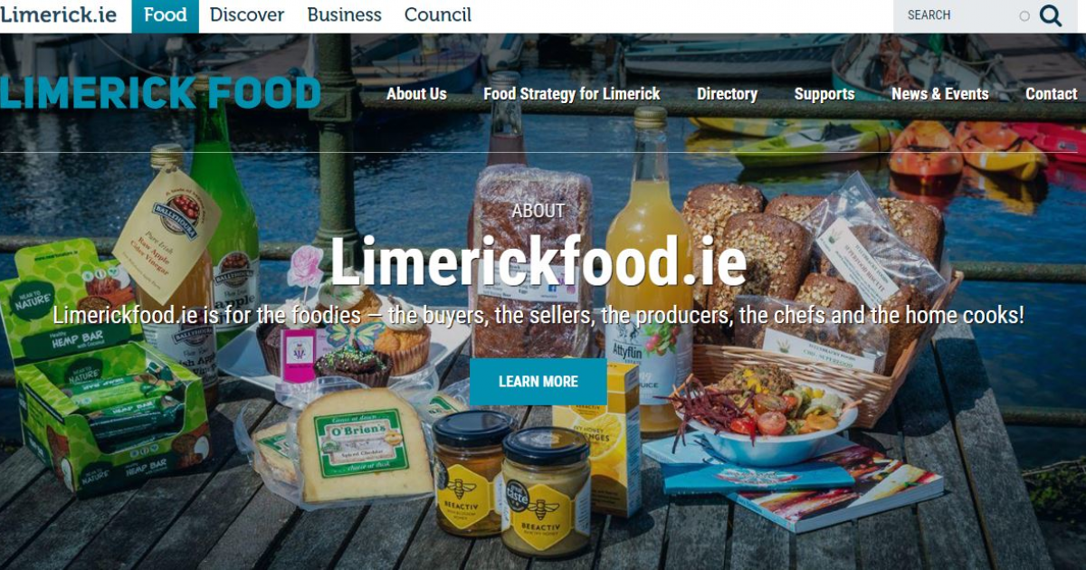 The new food and drink portal of Limerick promotes local business ...