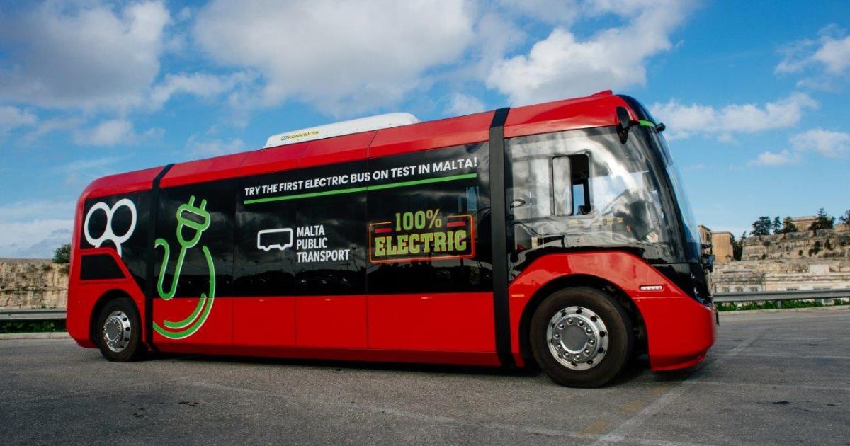 First fully-electric bus launched in Malta | TheMayor.EU