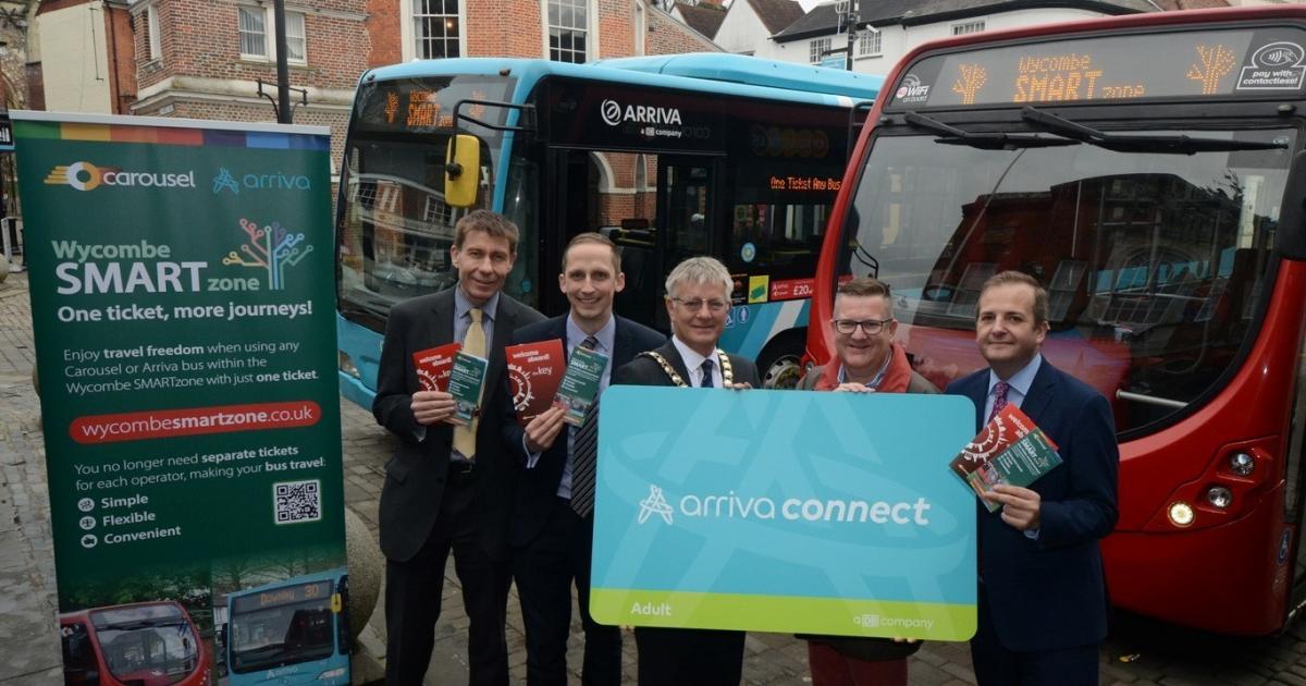 High Wycombe in Buckinghamshire ensures a SmartZone for buses to help ...