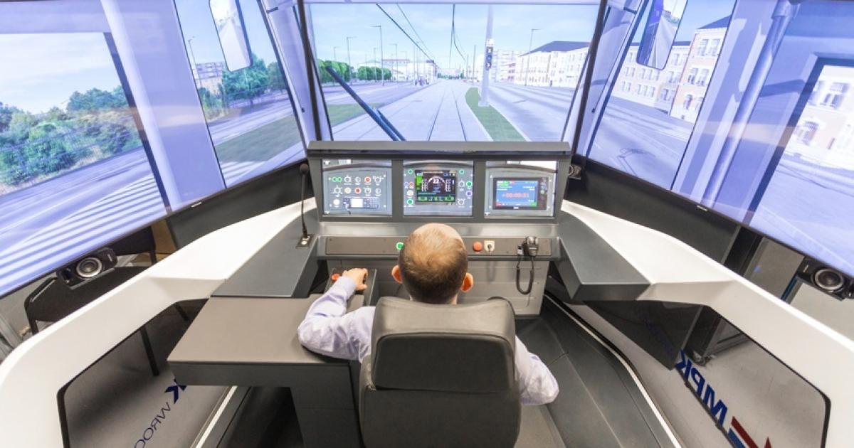 Public transport drivers in Wrocław train in a modern simulator ...