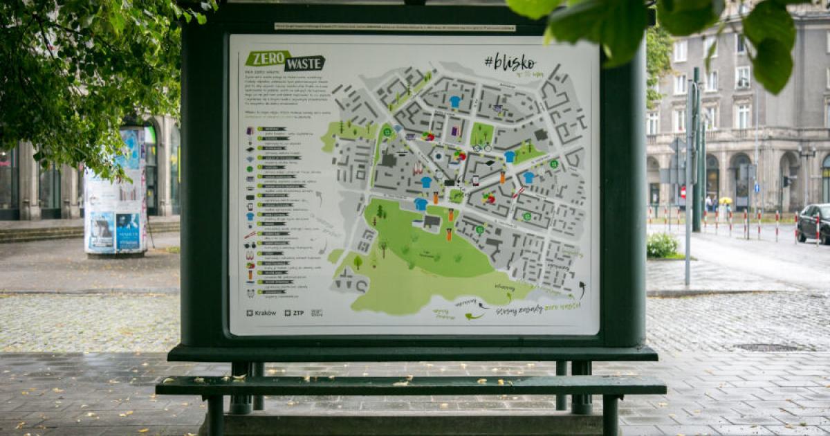 Zero waste map nudges residents of Nowa Huta towards a sustainable ...