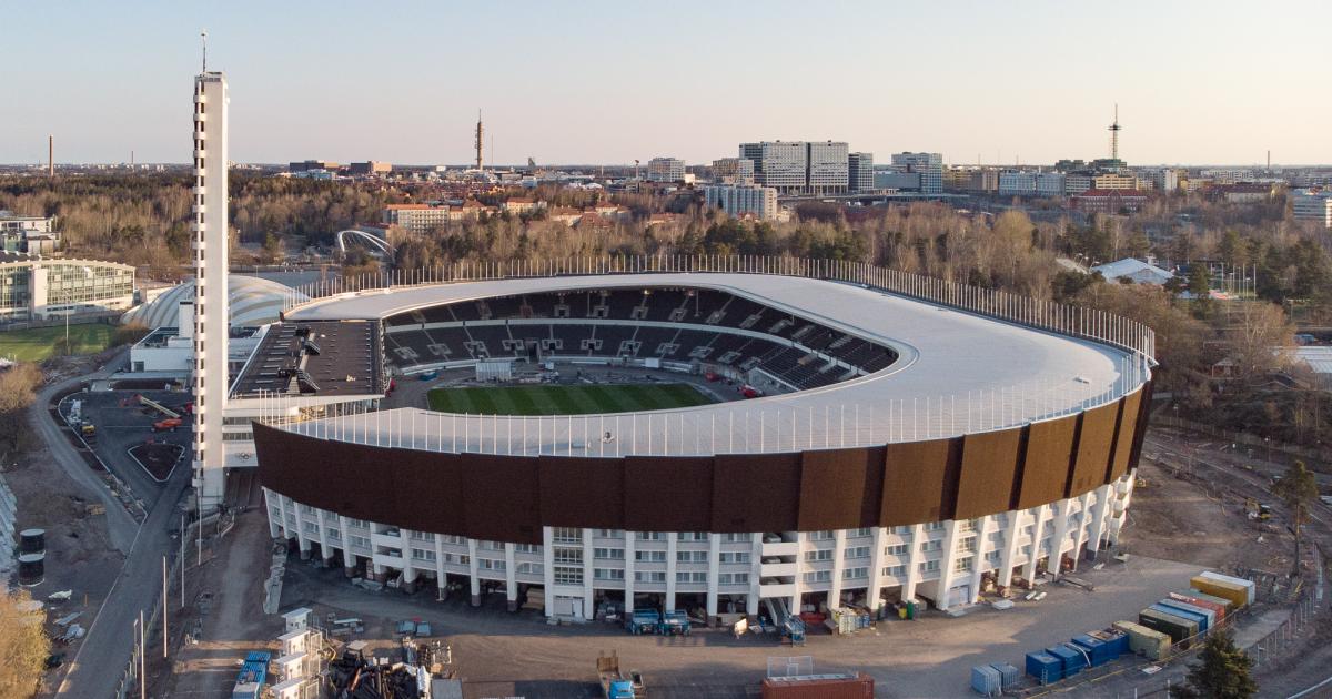 Renovations of the Helsinki Olympic Stadium win prestigious ...