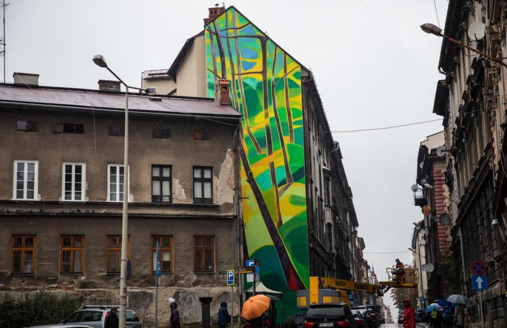 An ecological mural reduces air pollution in Bielsko-Biała | TheMayor.EU