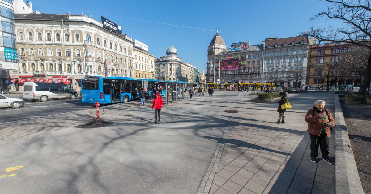 Reconstruction of Blaha Lujza Square in Budapest will begin this spring ...