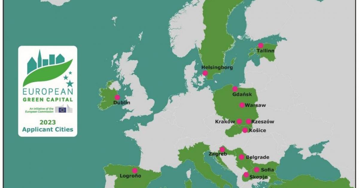 30 cities will compete for the European Green Capital and Green Leaf ...
