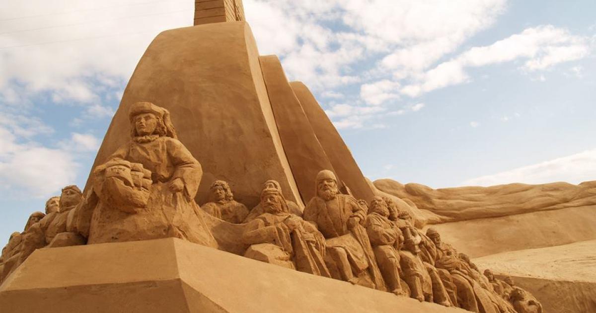 Visit the International Sand Sculptures Festival - the largest sand ...