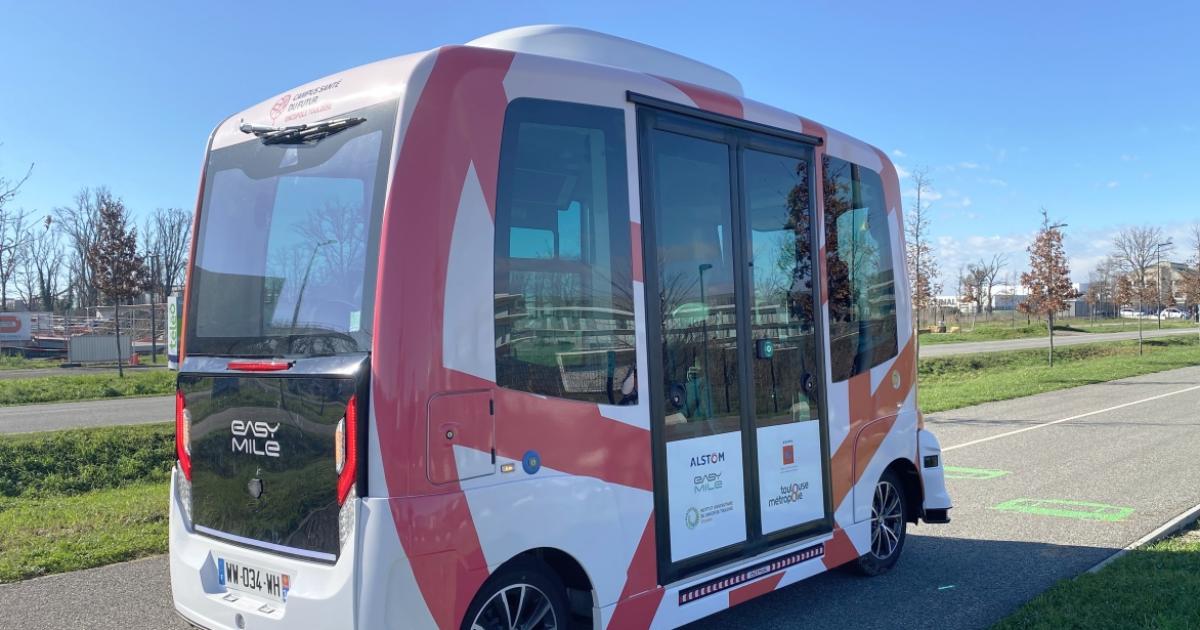Toulouse trials an autonomous electric shuttle on the open road ...