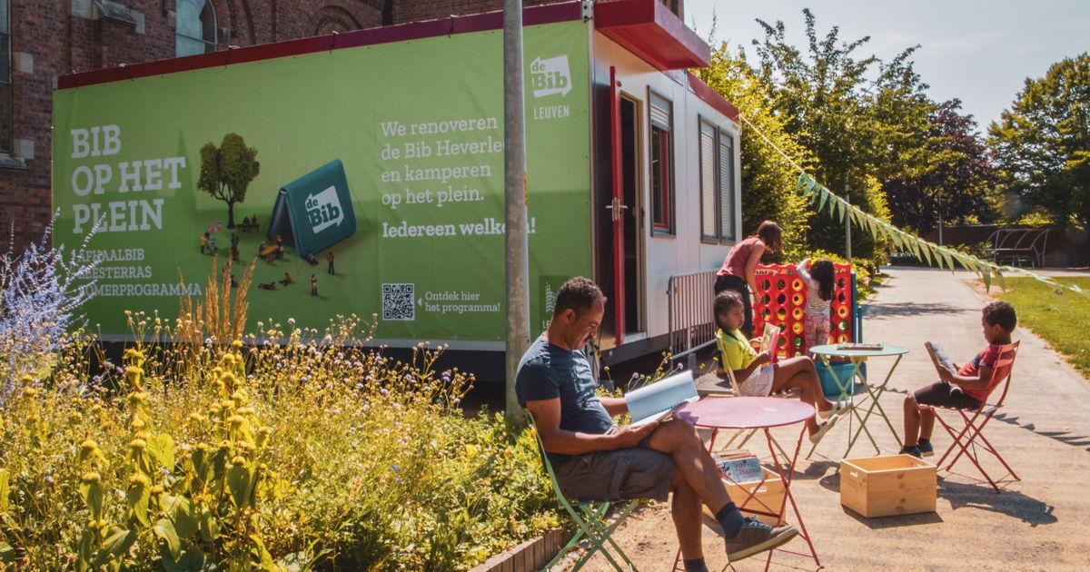 Leuven inaugurates open-air library | TheMayor.EU
