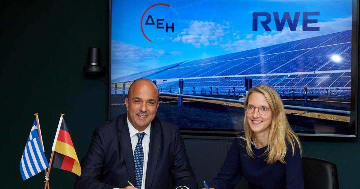 RWE and PPC partnership to turn Greece to renewable energy sources ...