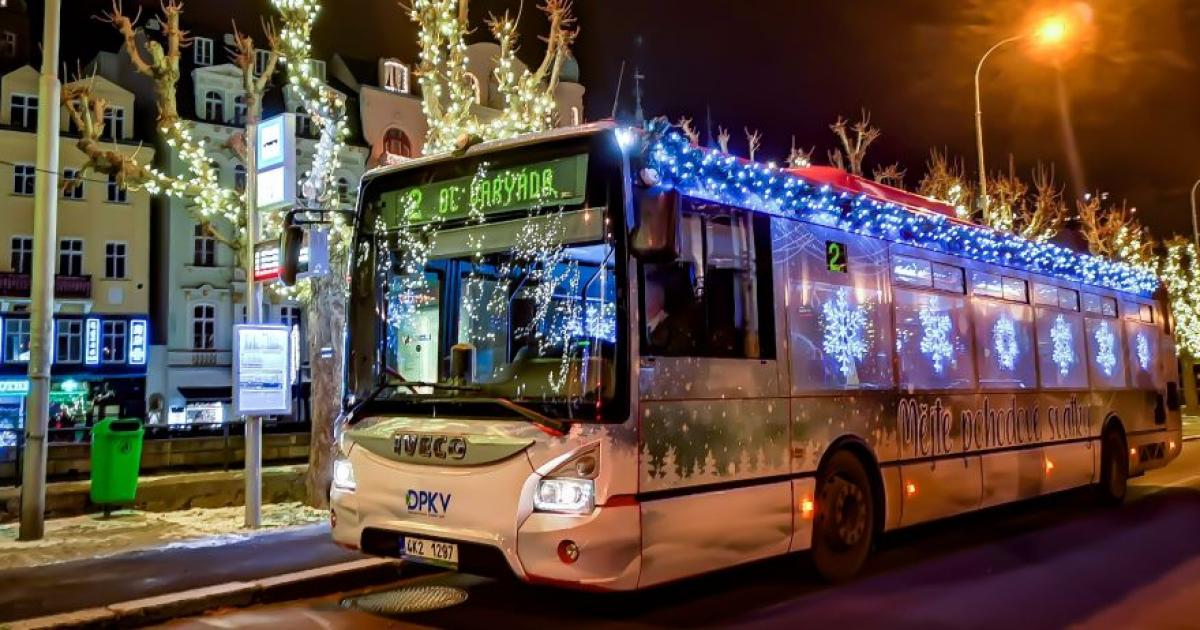 A Christmas bus and train will bring joy to the residents of Karlovy ...