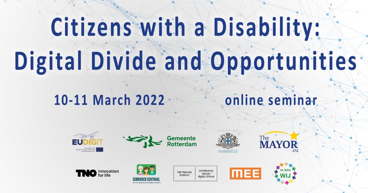 Citizens with a Disability: Digital Divide and Opportunities | TheMayor.EU